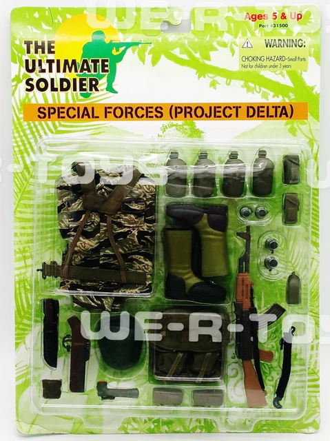 THE ULTIMATE SOLDIER Special Forces Project Delta Accessories 1997 ...