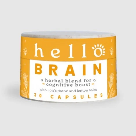 HELLO WELLNESS HELLO Brain 30 Capsules £22.14 - PicClick UK