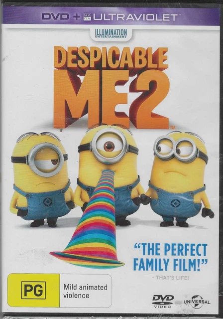 DESPICABLE ME 2 + UV (DVD, 2013) Brand New sealed £6.52 - PicClick UK