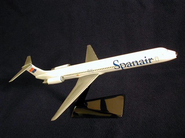 SPANAIR SCALE 1-200 model McDonnell Douglas MD-83 DC-9 Barcelona Madrid ...