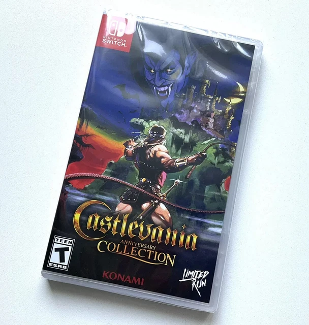 NINTENDO SWITCH „ Castlevania Anniversary Collection“ Limited Run Games ...