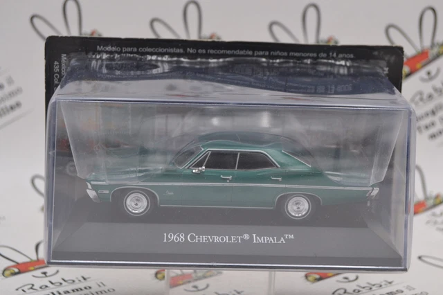 & CHEVROLET IMPALA 1968 " Grandes Voitures Memorablesen México 1/43 EUR ...