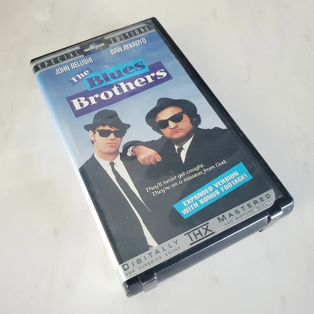 THE BLUES BROTHERS - VHS - Special Edition - Expanded Version - Bonus ...