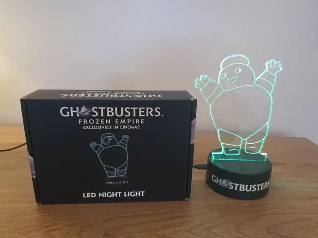 GHOSTBUSTERS STAY PUFT Marshmallow Man Light Colour Change Promotional ...