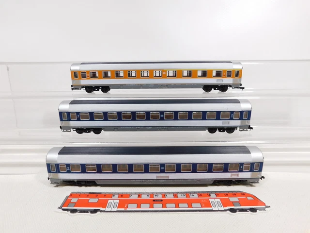 EB291-1 #3X ROCO H0 Dc Passenger Car Compartment DB Nem Kkk 4273? 4274 ...