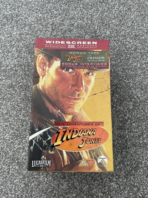 THE ADVENTURES OF Indiana Jones VHS Box Set - 1999 £10.00 - PicClick UK