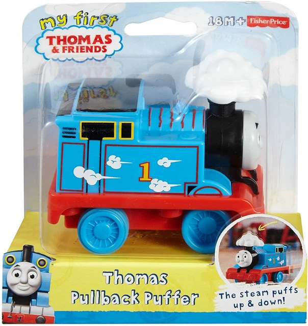 THOMAS & FRIENDS Fisher-Price My First, Pullback Puffer Thomas #A25 £7. ...