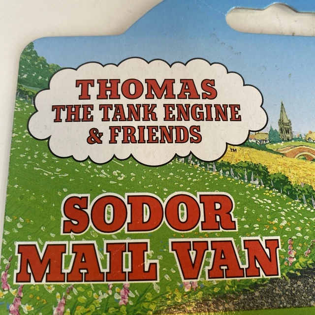THOMAS THE TANK Engine & Friends ERTL SODOR MAIL VAN Diecast NEW Sealed ...