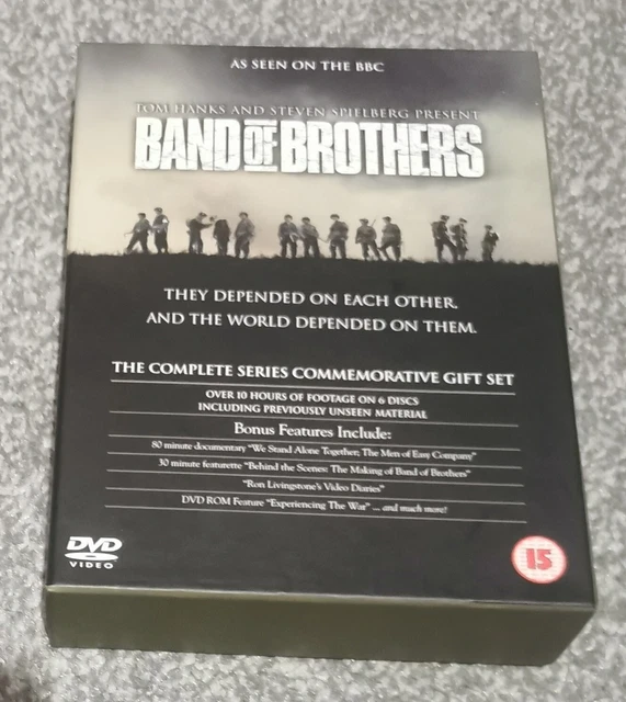 BAND OF BROTHERS Commemorative Gift Set 6-Disc Dvd HBO TV Drama ...