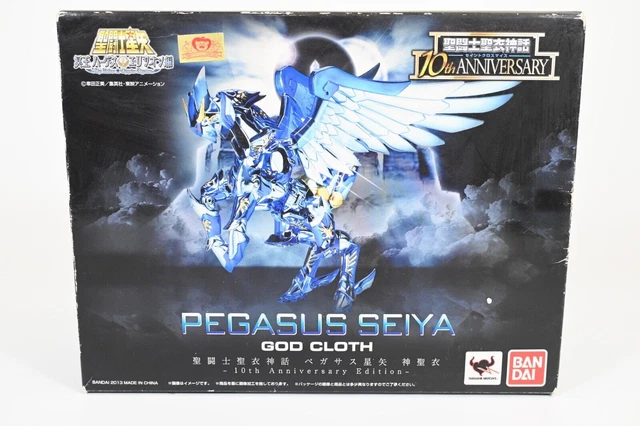 SAINT SEIYA MYTH Cloth God Cloth Pegasus Seiya 10th ANNIVERSARY Edition ...