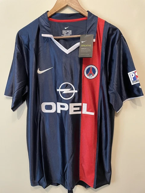 2001-02 PSG HOME Football Shirt | Paris Saint Germain Size Xl Read ...