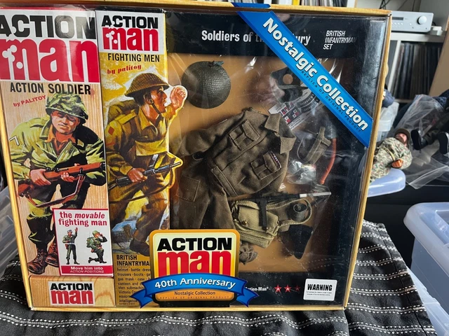 ACTION MAN 40TH anniversary Nostalgic Collection British Infantryman ...
