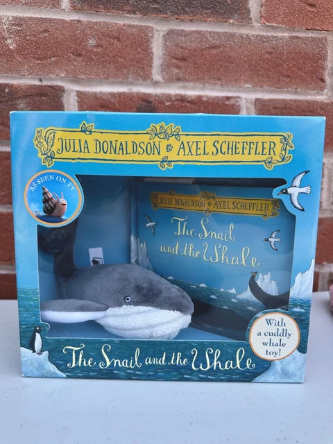 THE SNAIL AND the Whale: Book and Soft Toy Plush Gift Set Box - Julia ...