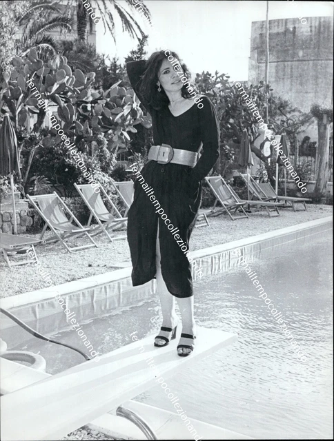 FO2140 FOTO ORIGINALE anni 90 imma piro attrice actress personaggi ...