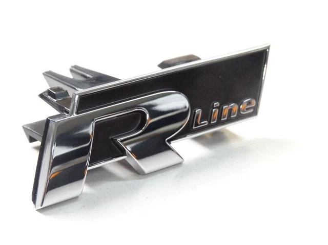 NEW GENUINE VOLKSWAGEN Passat B7 R-Line Decal Emblem For Grille ...