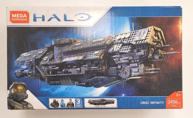 MEGA CONSTRUX HALO UNSC Infinity SEMI SEALED. READ DESCRIPTION. $889.95 ...