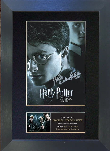 DANIEL RADCLIFFE SIGNED Mounted Reproduction Autograph Photo Prints A4 134 £9.99 - PicClick UK
