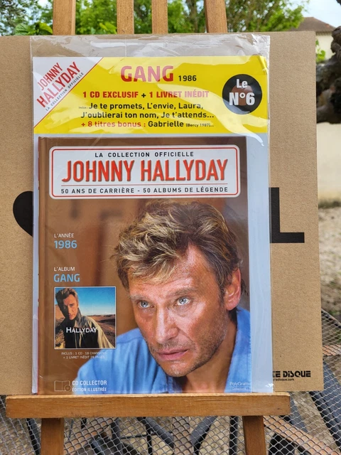 CD LIVRE JOHNNY Hallyday La Collection Officielle N° 6 NEUF Scellé Sous ...
