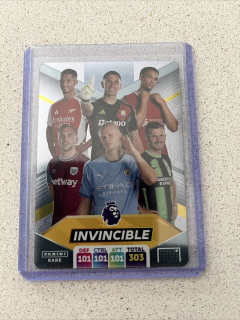 PANINI ADRENALYN XL Premier League 2025 Golden Baller Invincible Rare ...