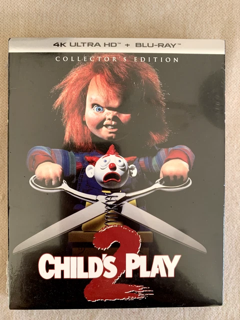 CHILD'S PLAY 2 4K UHD Blu-ray Collector's Edition USA Ultra HD Scream ...