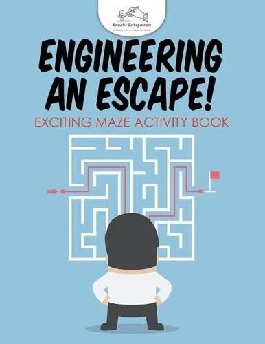 KREATIV ENTSPANNEN ENGINEERING an Escape! Exciting Maze Activity Book ...