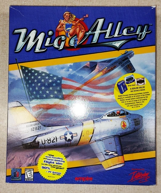 FLIGHT SIMULATOR MIG Alley PC Game CD-Rom Windows 95/98 $15.00 - PicClick