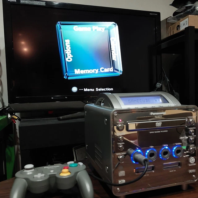 CONSOLE PANASONIC Q Gamecube SL-GC10 avec commutateur de région # ...