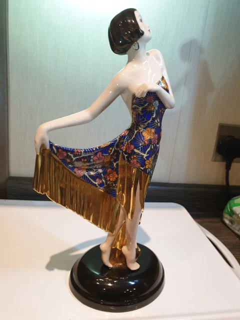 RARE COALPORT ART Deco Figurine The Flapper Ltd ED 60 Of 2000 Jack ...