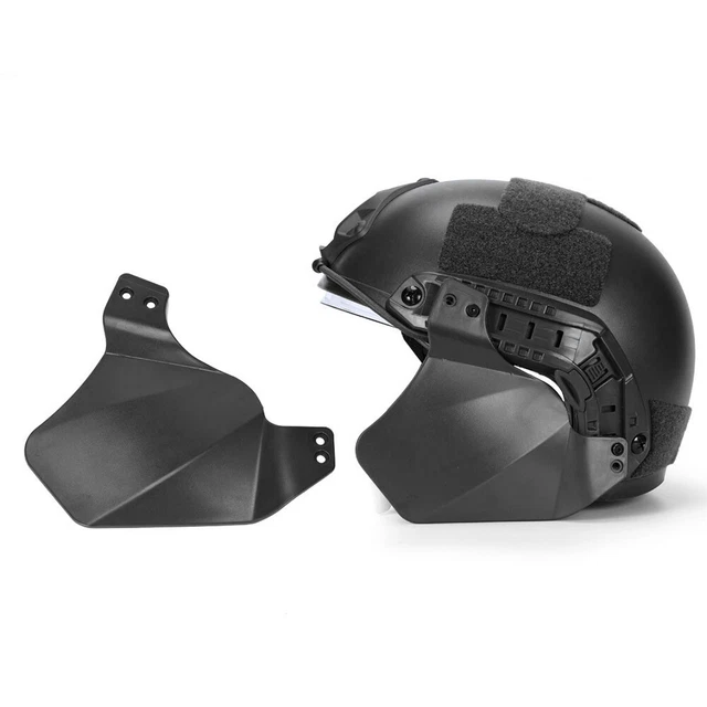 TACTICS PAINTBALL SIDE Rail Ear Protection Cover For Helmet Black Color ...