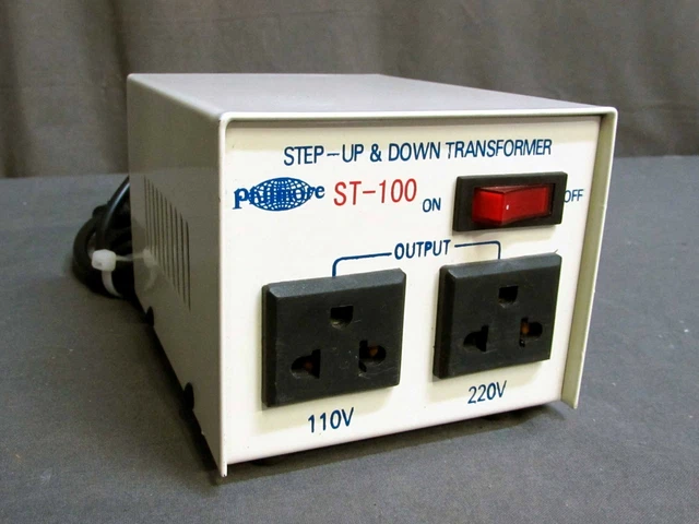 PHILMORE ST100 ST-100 110/220v 120/240v Step Up step Down 100W ...
