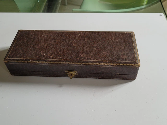 COFFRET / ÉCRIN VIDE pour piece de forme en argent ou métal ...