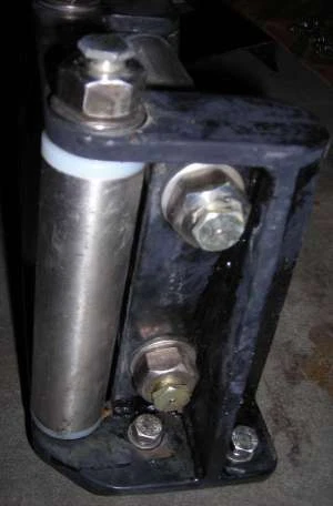 LAND ROVER SERIES Fairey & Aeroparts Capstan Winch Roller Rope Guide ...