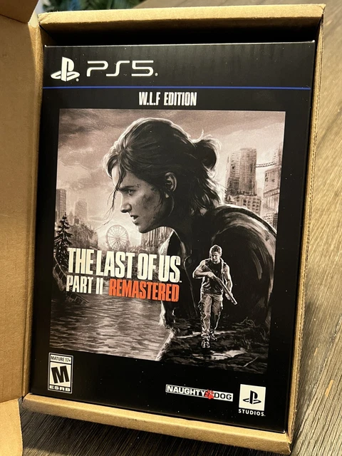THE LAST OF Us Part 2 II Remastered WLF Edition PS5 NUOVO SIGILLATO EUR 168,54 - PicClick IT