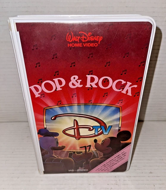 DISNEY POP & Rock (VHS) Vintage Rare - Walt Disney Home Video - Elvis ...