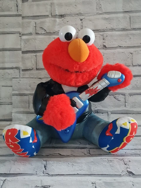 VINTAGE 1998 ELMO Sesame Street Rock N Roll Singing £24.99 - PicClick UK