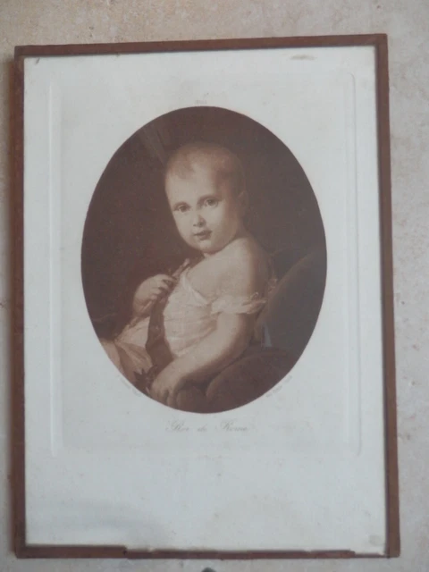 PORTRAIT DU ROI de Rome Fils de Napoléon Ier EUR 12,50 - PicClick FR