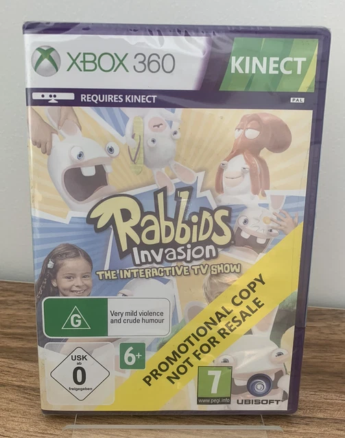 RABBIDS INVASION THE Interactive TV Show Xbox 360 Promo New & Sealed £9 ...