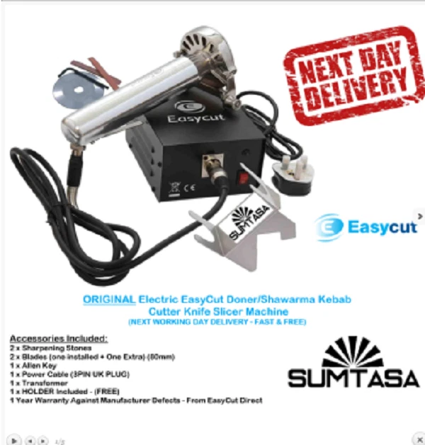 ORIGINAL EASYCUT DONER Kebab Machine Electric Handheld Motor Donner ...