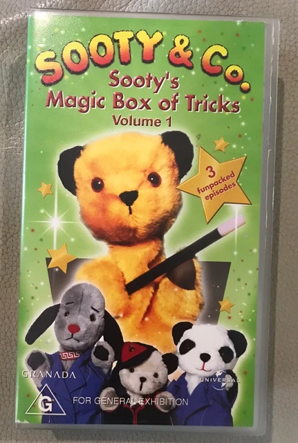 SOOTY & CO. Sooty's Magic Box of Tricks Volume 1 VHS PAL 1993 £18.64 ...