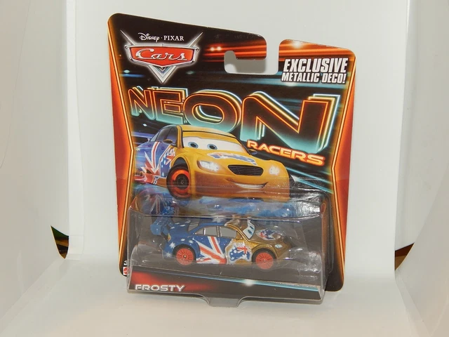 MATTEL DISNEY PIXAR cars neon racers frosty "Australian exclusive ...