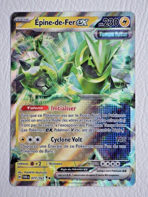 CARTE POKEMON - épine-de-fer ex PV 230 077/167 - EV06 Mascarade Crépusculaire FR EUR 3,99 ...