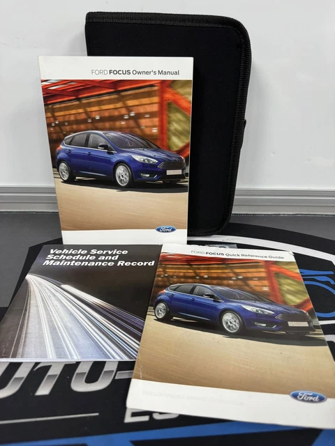 FORD FOCUS MK3.5 Owners Pack / Handbook / Manual. + Wallet 2014~2017 ...
