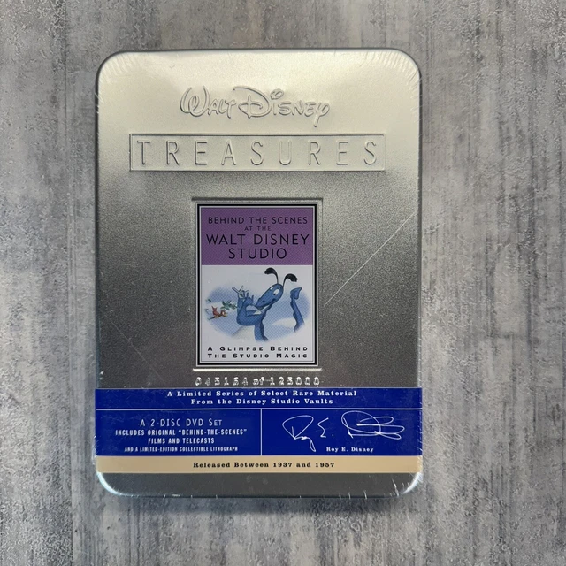 WALT DISNEY TREASURES Behind the Scenes at the Walt Disney Studio DVD ...