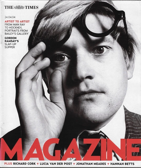 THE TIMES MAGAZINE - David Hockney David Bailey The Beatles £99.99 ...