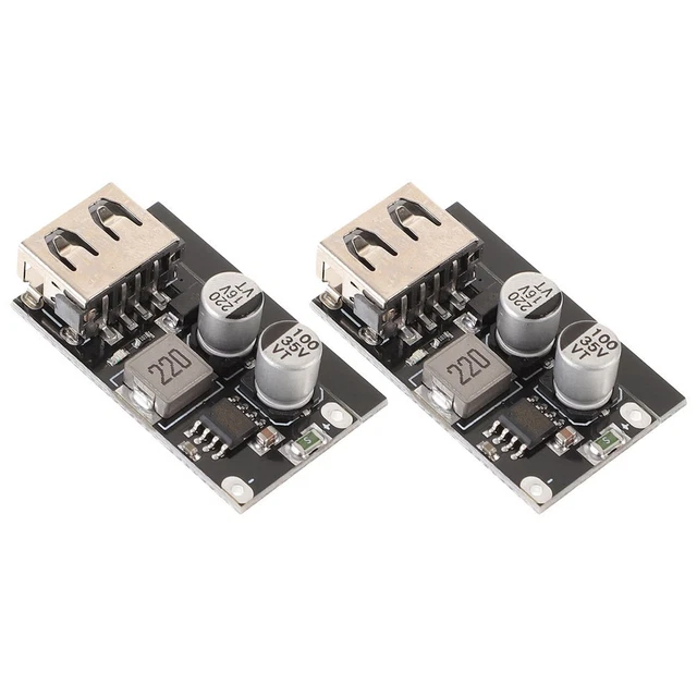 2 PCS MOBILE Power Module Circuit Board Dc Supply Adjustable Regulator ...