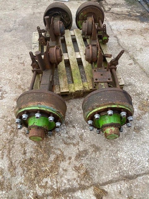 PAIR OF COMMERCIAL Trailer Axles £260.70 - PicClick UK