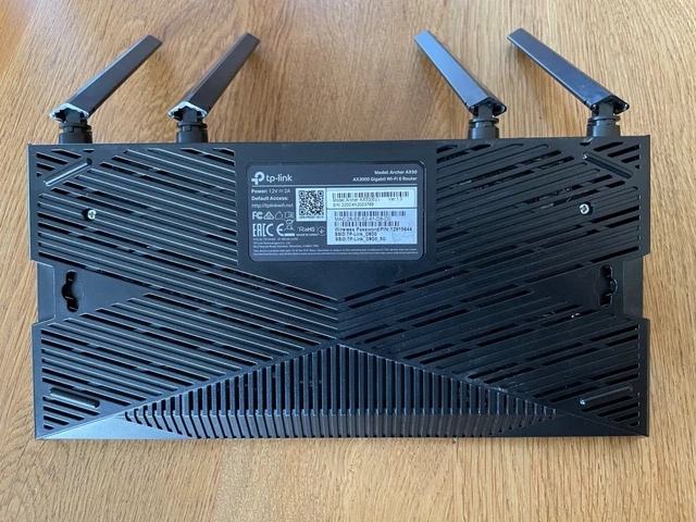 TP-LINK AX3000 GIGABIT Next Gen Wi-Fi 6 Router/Archer AX50(EU) - Black ...