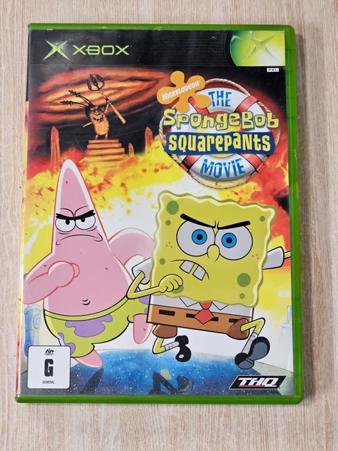 THE SPONGEBOB SQUAREPANTS Movie - Microsoft Xbox Original Game PAL ...