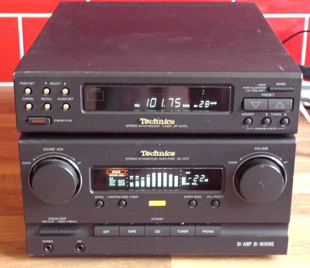 TECHNICS SU-CH7 AMPLIFIER + ST-CH7L Tuner EUR 42,77 - PicClick FR