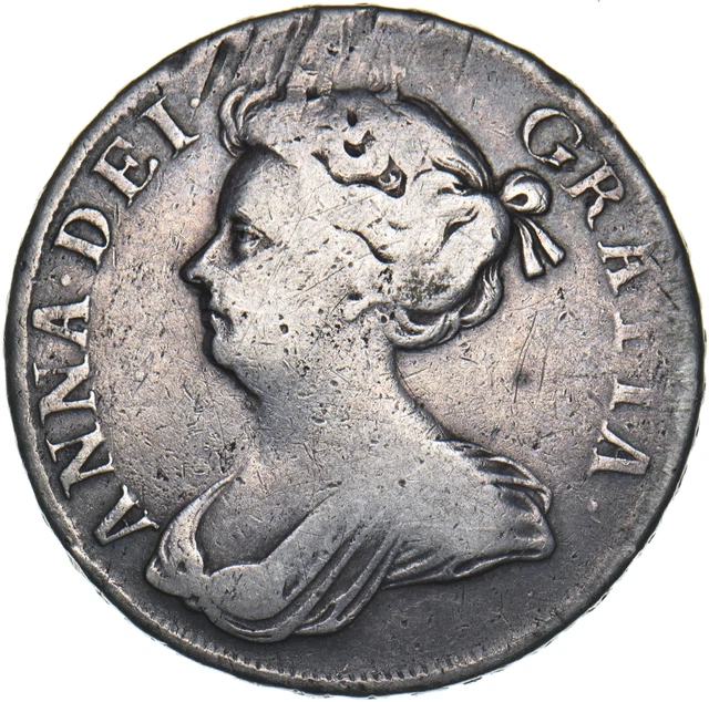 1709 HALFCROWN - Anne British Silver Coin £135.00 - PicClick UK